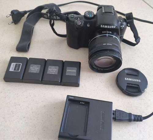 Беззеркальный фотоаппарат Samsung NX11 kit 18-55