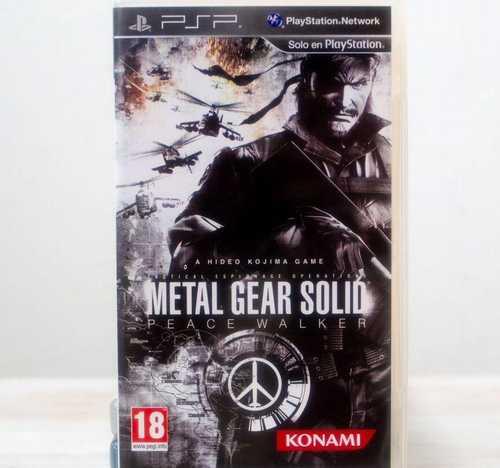 Metal Gear Solid Peace Walker PSP