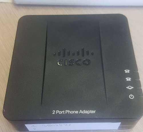 Cisco spa 112 адаптер для VoIP телефонии на 2 тел