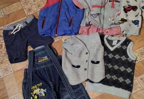 Одежда на мальчика, вещи пакетом на 2- 4 года