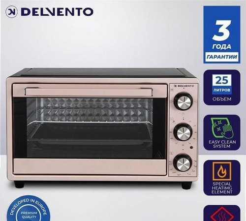 Мини-печь delvento D2505, 25 л, 3 режима нагрева Н
