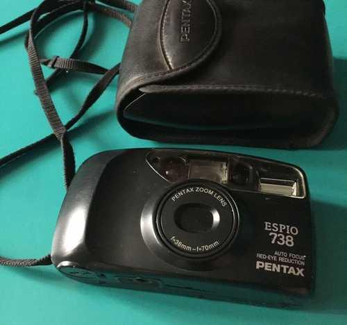 Плёночный компактный фотоаппарат Pentax Espio 738