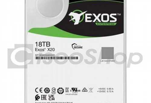 Жесткий диск HDD Seagate Exos X20 18TB SAS 7200 51
