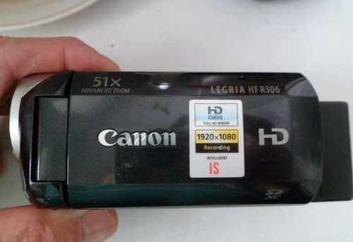 Видеокамера canon legria HF R 306
