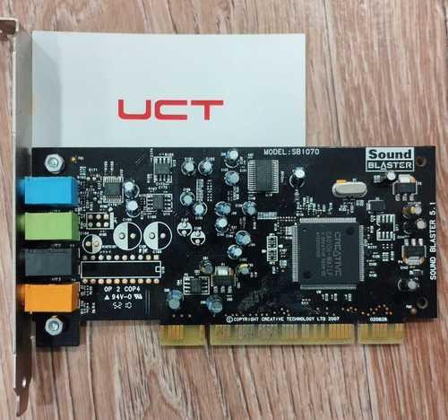 Звуковая карта creative sound blaster VX 5.1 SB107