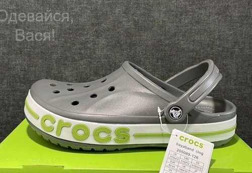 Crocs сабо серые