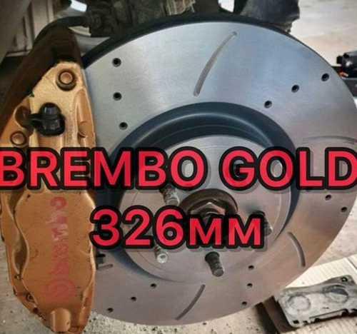 Тормозные диски субару subaru brembo gold