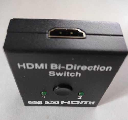 Hdmi сплиттер 2 входа 1 выход