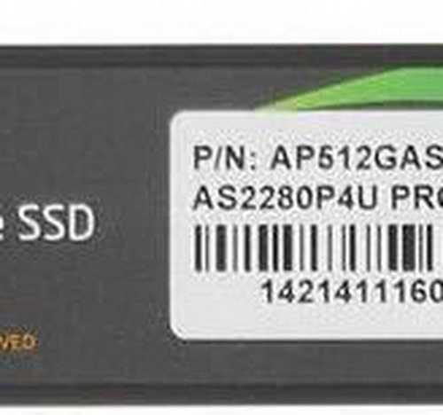 SSD накопитель Apacer M.2 512 гб