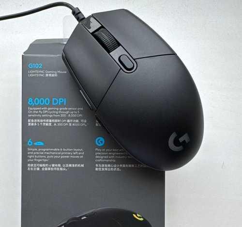 Игровая мышь logitech g102