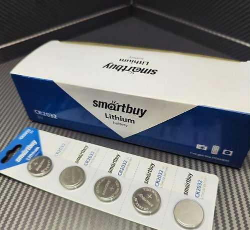Батарейка CR2032 Smartbuy 3V lithium battery