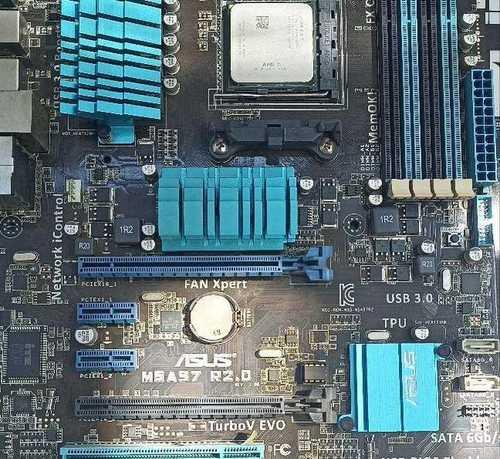 Asus m5a97 r2.0 + fx6300 + 16gb ddr3