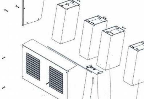 Установка ящиков резисторов гусеничного крана дэк