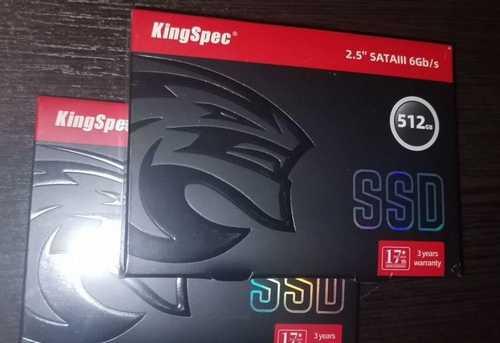 Новый 512 gb SSD kingspec