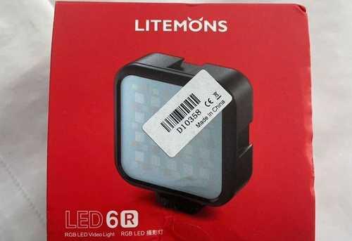 Новый Godox litemons LED6R RGB накамерный свет