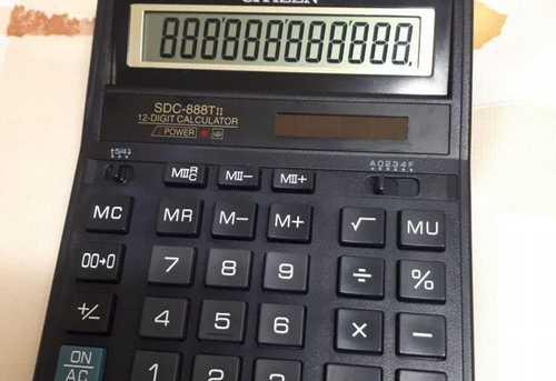 Бухгалтерский калькулятор Citizen SDC-888T