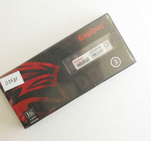 DDR3 8 GB 1600 MHz KingSpec