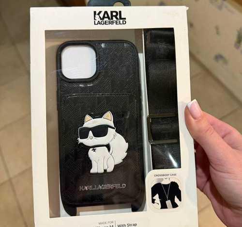 Продам чехол для iPhone 14 Karl Lagerfeld