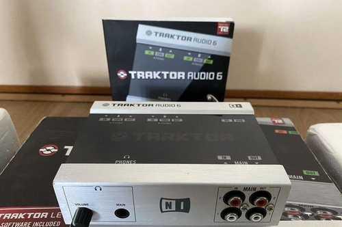 Внешняя звуковая карта Traktor audio 6