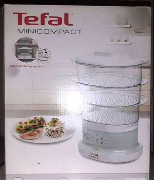 Пароварка Tefal minicompact из 3-х ярусов