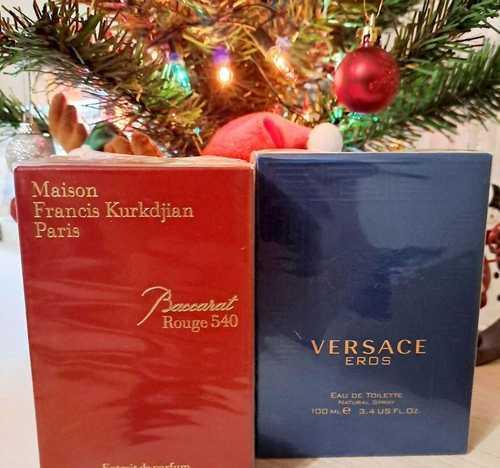 Парфюмированная вода Baccarat и Versace