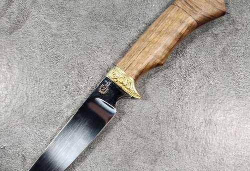 Нож Пластун (орех) ст.65х13 (Сёмин)