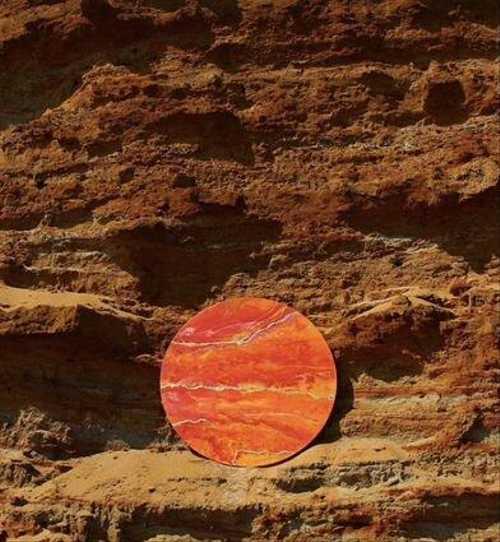 Картина «Марс» жидкий акрил