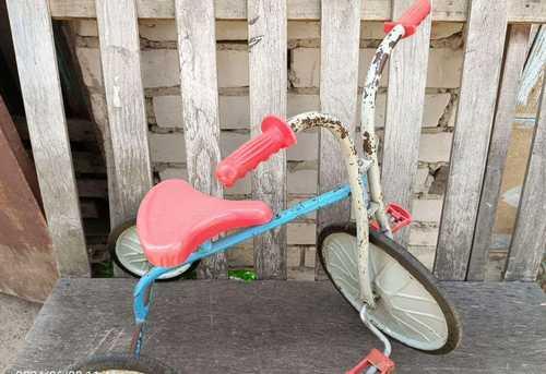 Велосипед детский трёхколёсный СССР