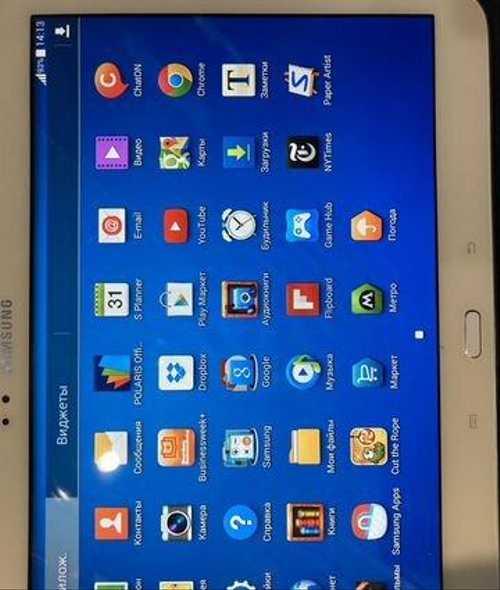 Планшет Samsung p5200 10 дюймов все оригинал + sim