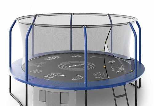 Батут unix line supreme game 14 ft Blue