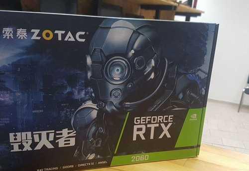 Новая Видеокарта RTX2060 6Gb Zotac