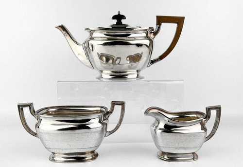 Чайный набор, Англия, серебрение, 1926 год