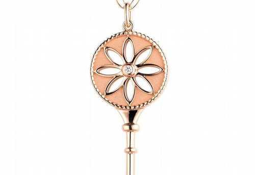 Подвеска Tiffany & Co Daisy Key in Rose Gold with