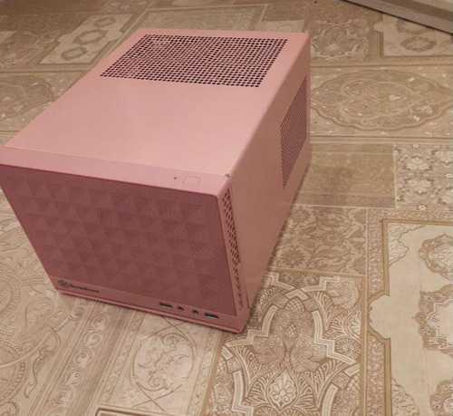 Мini-itx корпус Silverstone sugo sg13, розовый