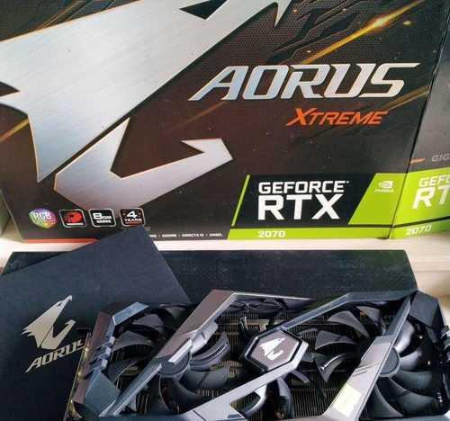 Видеокарта nvidia geforce rtx 2070 aorus xtreme