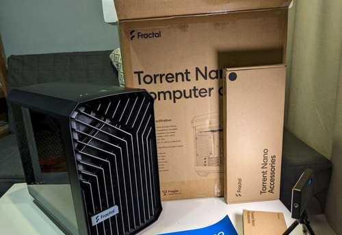 Компьютерный корпус fractal design torrent nano TG