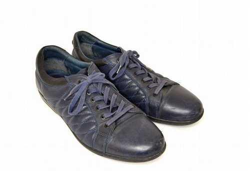 Туфли подростковые, темно-синие, KaDar 41 размер