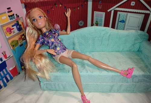 Шарнирная кукла барби barbie