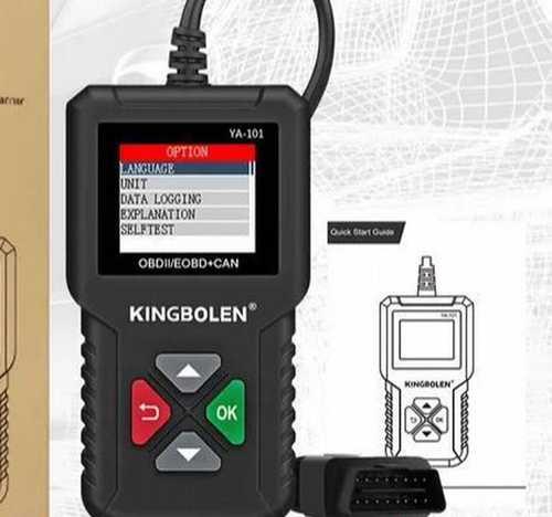 Автосканер для диагностики OBD2 YA 101