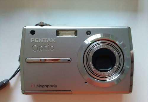 Фотоаппарат цифровой Pentax Optio T30 сенсорный