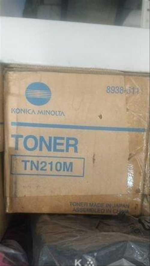 Картридж Konica Minolta тонер TN-210M (magenta)