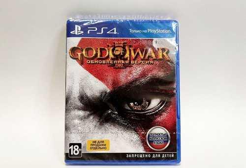 Игра God of War III Обновленная версия PS4, sealed