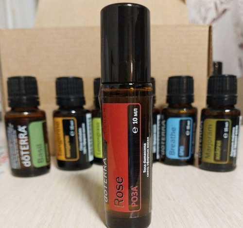 Эфирное масло розы doterra