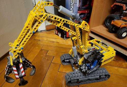 Lego technic экскаватор Лего 100 ориг