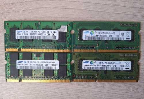 Оперативная память sodimm DDR2