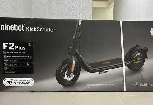 Электросамокат ninebot kickscooter f2 plus