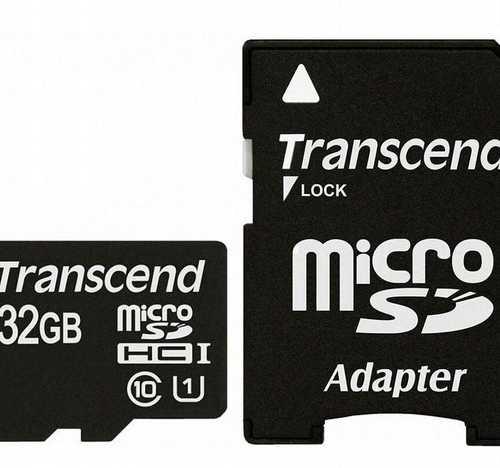 Карта памяти Transcend microsdhc Premium 400X Clas