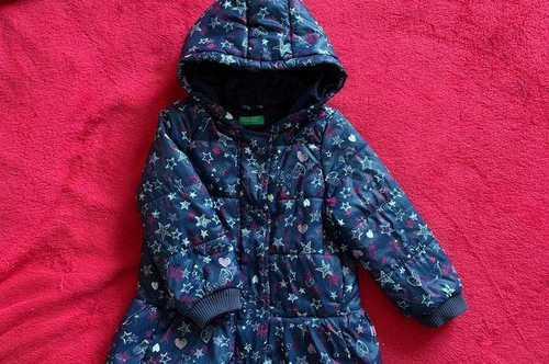 Куртка Benetton демисезонная для девочки, рост 90
