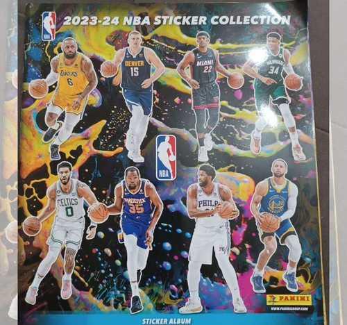 NBA 2022-2024 panini наклейки и альбом