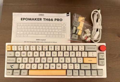 Клавиатура беспроводная/проводная epomaker th66